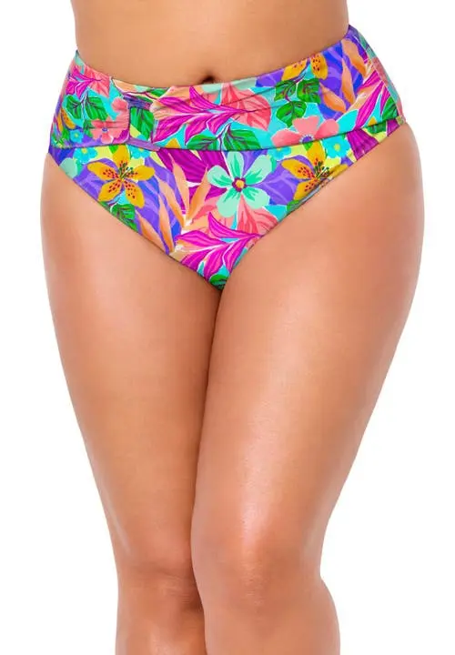 SWIMSUITS FOR ALL Ring Bikini Bottom - La Dolce Floral