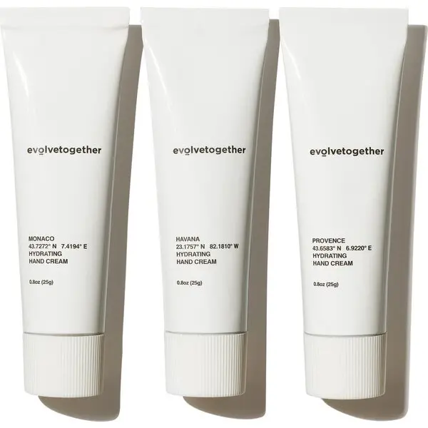 Evolvetogether Hydrating Hand Cream 3-piece Discovery Set - No Color