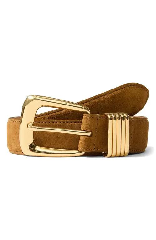 Veronica Beard Arch Suede Belt