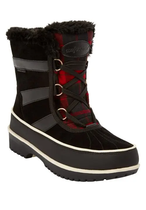 COMFORTVIEW The Brienne Waterproof Boot - Black