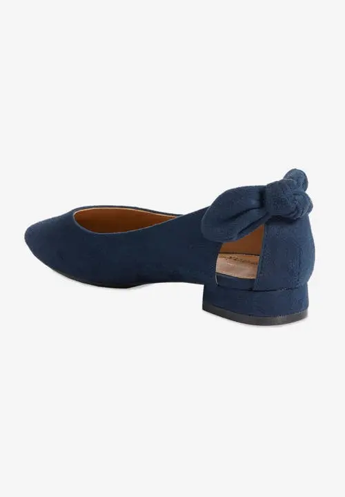 COMFORTVIEW The Neville Slip-on Flat - Navy