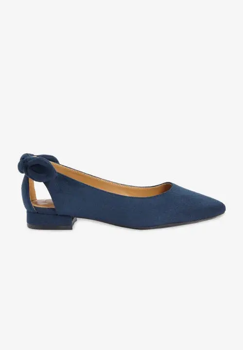 COMFORTVIEW The Neville Slip-on Flat - Navy