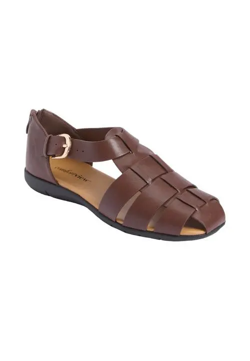 COMFORTVIEW Fisherman Flat - Dark Brown