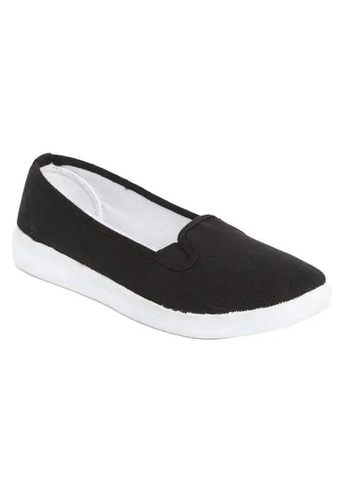 COMFORTVIEW Dottie Slip-on Sneaker - Black