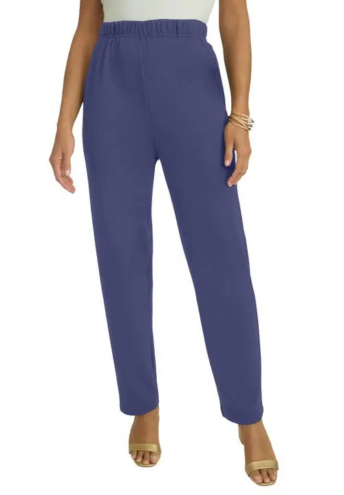 JESSICA LONDON Straight Leg Pant - Deep Dusk