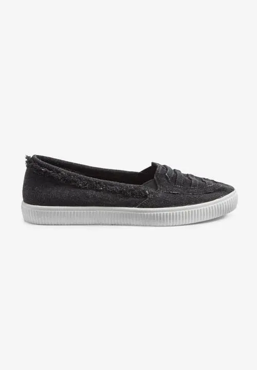 COMFORTVIEW Analia Slip-on Sneaker - Black
