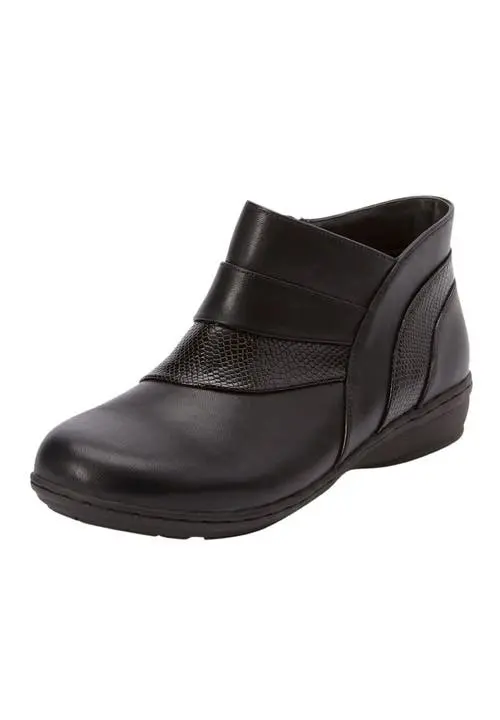 COMFORTVIEW The Jolene Bootie - Black