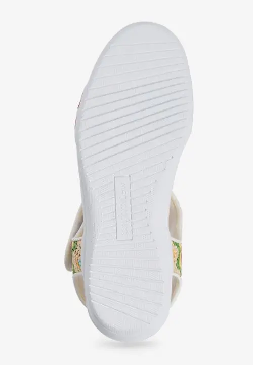 COMFORTVIEW Charlotte Orthotic Sandal - White Multi