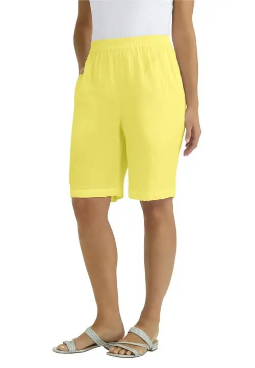 JESSICA LONDON Gauze Short - Bright Lemon