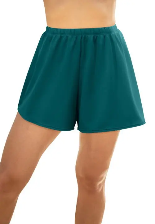SWIM 365 Relaxed-fit Tummy Control Swim Short - Mediterranean