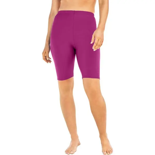 SWIM 365 High-waist Full-coverage Swim Bike Short - Fuchsia