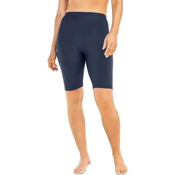 SWIM 365 High-waist Full-coverage Swim Bike Short - Navy
