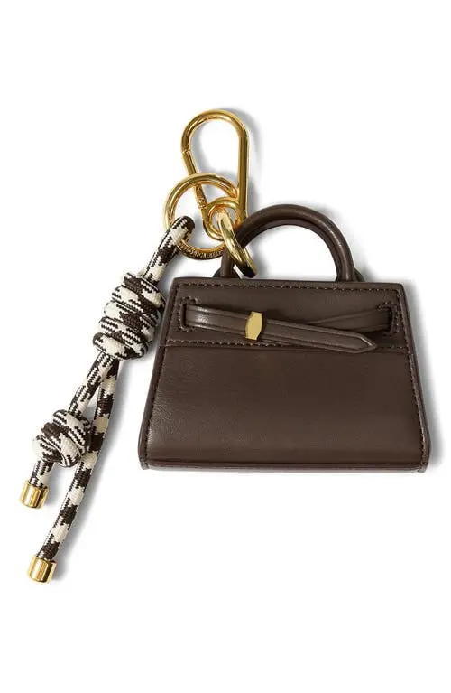 Veronica Beard Dash Bag Charm - Espresso Multi