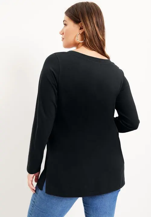 JUNE & VIE Long Sleeve Tunic