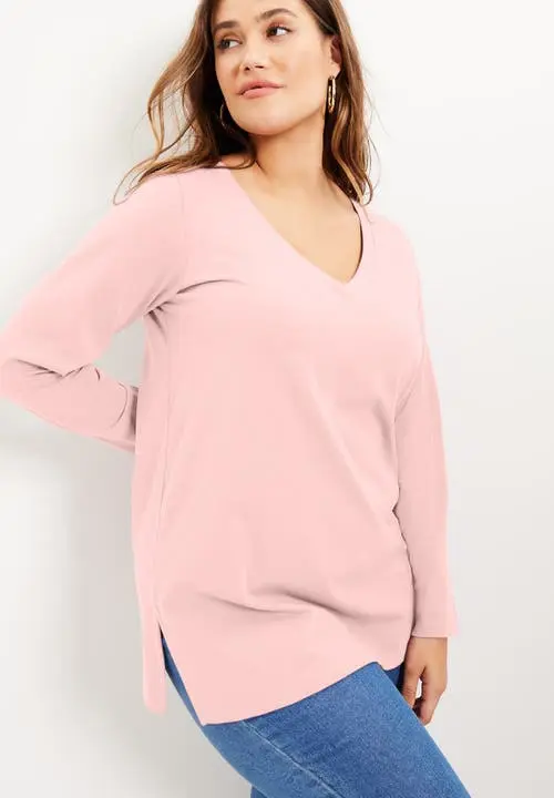 JUNE & VIE Long Sleeve Tunic