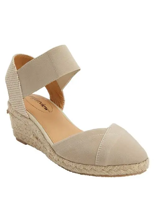 COMFORTVIEW Abra Espadrille - New Khaki