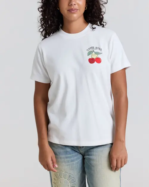 SAMII RYAN Smiley Freshly Picked Boxy T-shirt