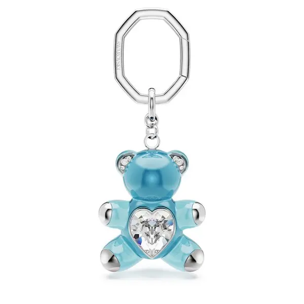 SWAROVSKI Teddy Key Ring - Blue