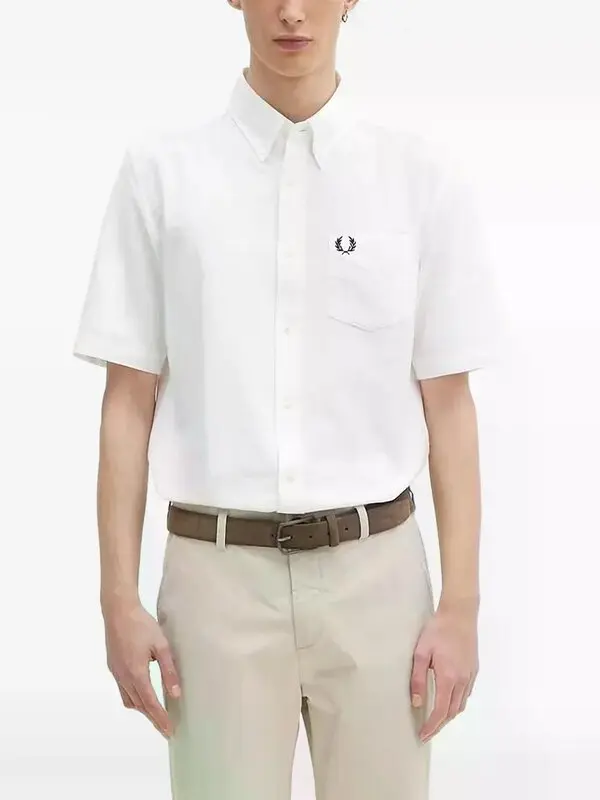 Fred Perry Embroidered-logo Shirt