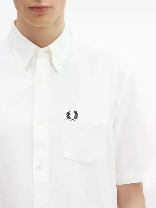 Fred Perry Embroidered-logo Shirt