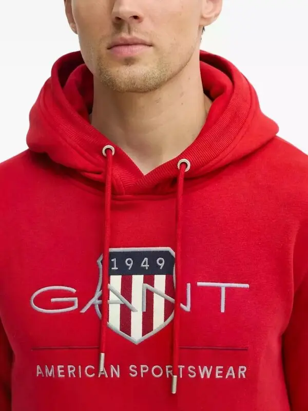 Gant Embroidered Logo Hoodie