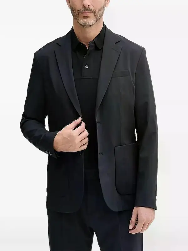 Sisley Patch-pocket Single-breasted Jacket
