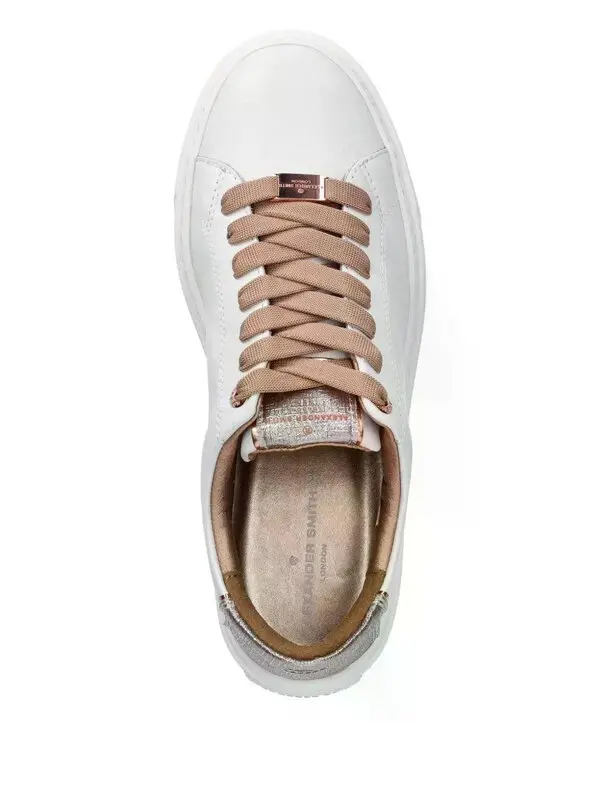 ALEXANDER SMITH Leather Lace-up Sneakers