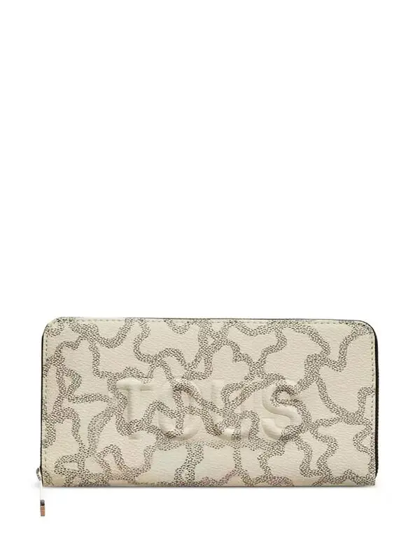 TOUS Kaos Icon Zip-around Wallet - Neutrals