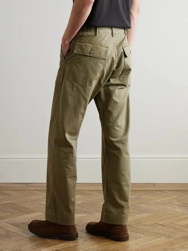 Ralph Lauren Cotton Herringbone Trousers