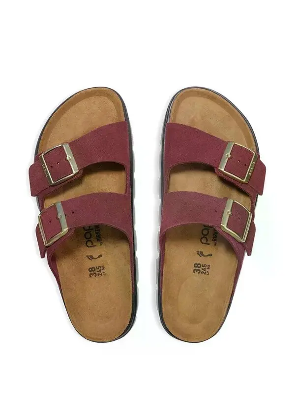 BIRKENSTOCK Double-buckle Platform Slides