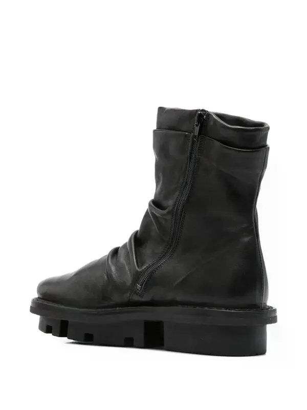 TRIPPEN Ruched Calf-leather Boots
