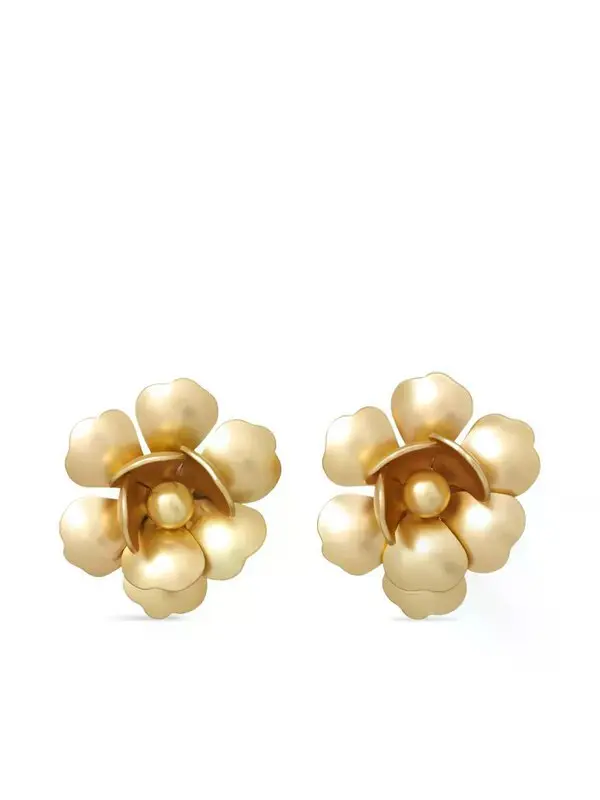 ROXANNE ASSOULIN Flower Stud Earrings - Gold