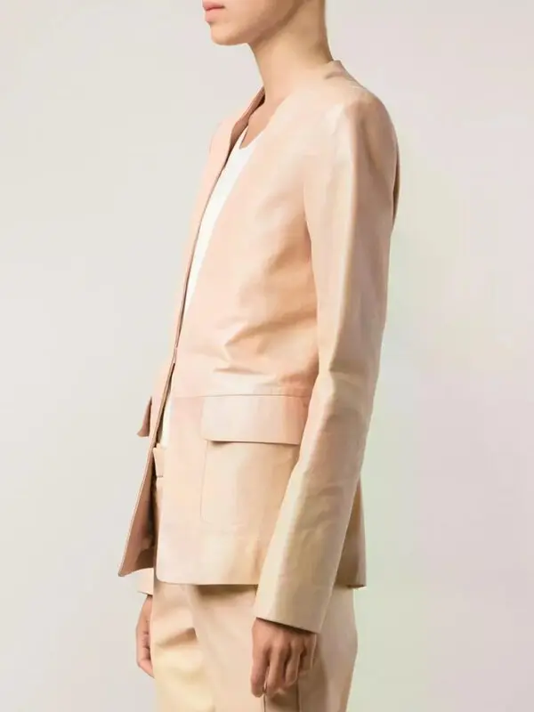 Philosophy Di Lorenzo Serafini Structured Sheepskin Blazer