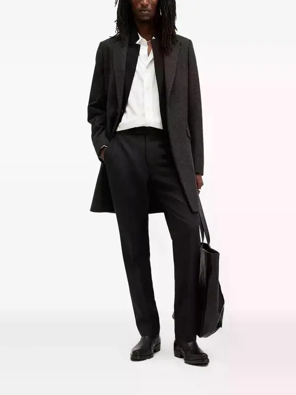 ALLSAINTS Wixx Single-breasted Wool Coat