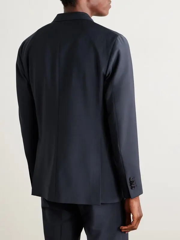 Boglioli K-jacket Wool-blend Suit Jacket - Blue