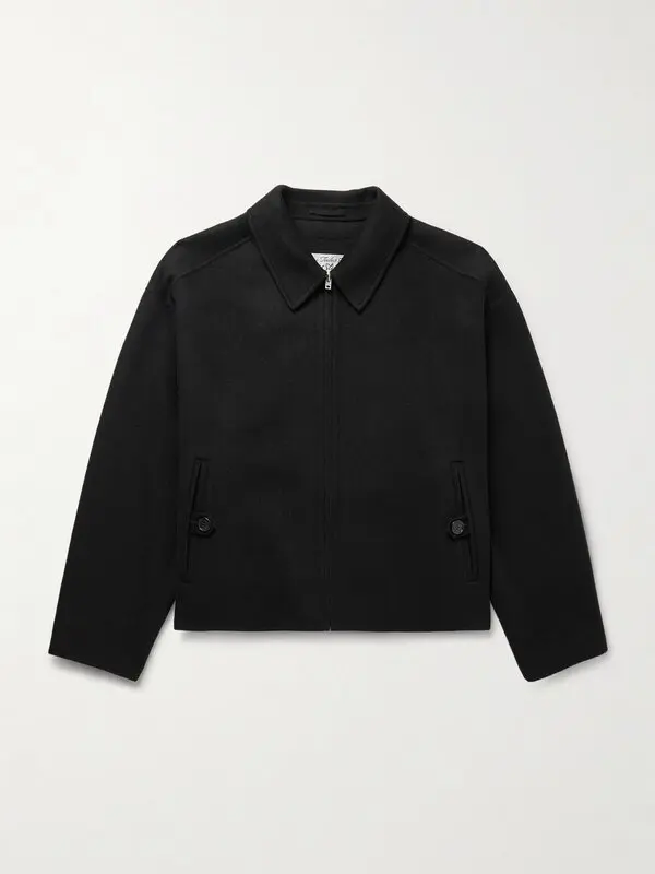 Acne Studios Doveo Double-faced Wool And Cashmere-blend Felt Jacket - Black