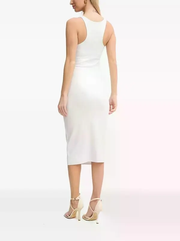 Armani Exchange Scoop-neck Midi Dress
