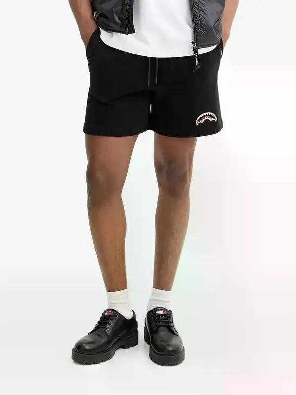 SPRAYGROUND Shark-logo Drawstring Shorts