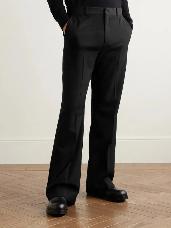 Acne Studios Flared Woven Trousers
