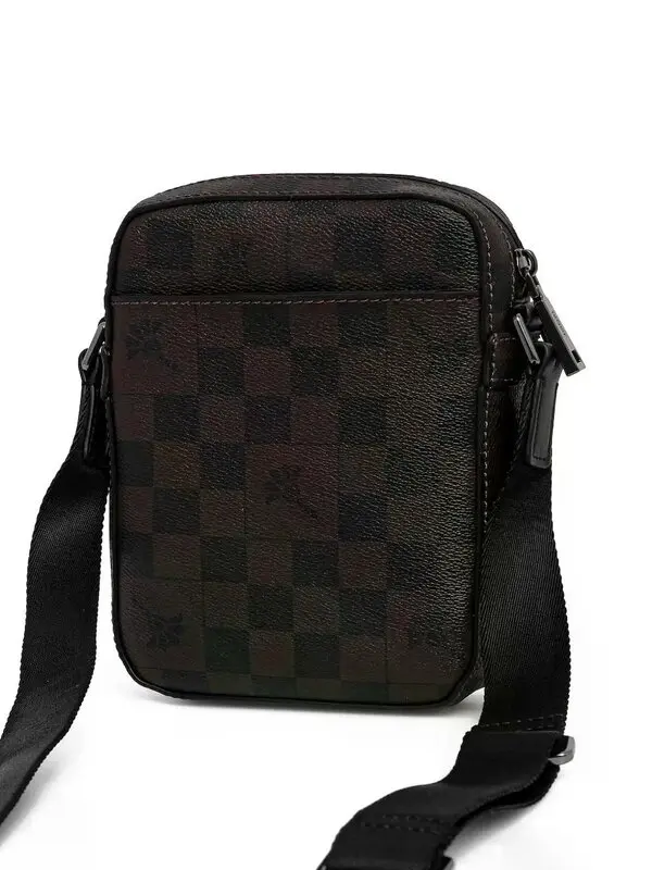 JOOP! Check-pattern Messenger Bag - Black