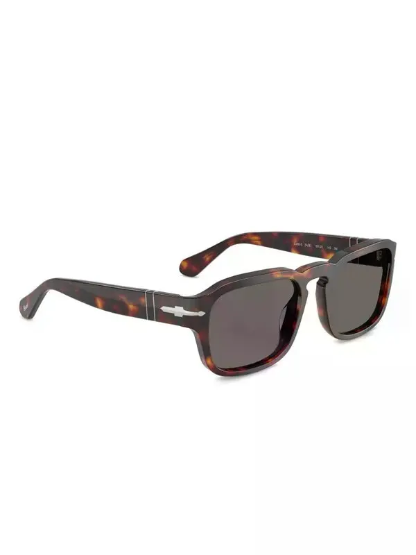 Persol Tortoiseshell Square Frame Sunglasses