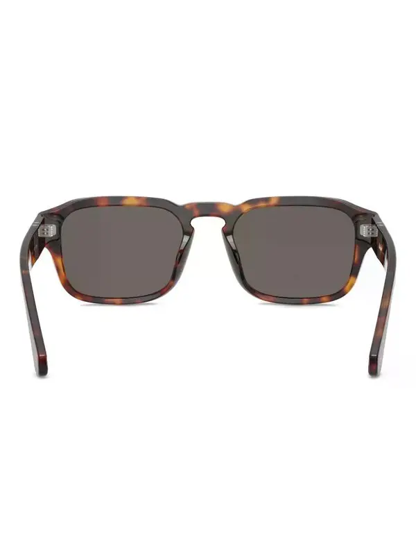 Persol Tortoiseshell Square Frame Sunglasses