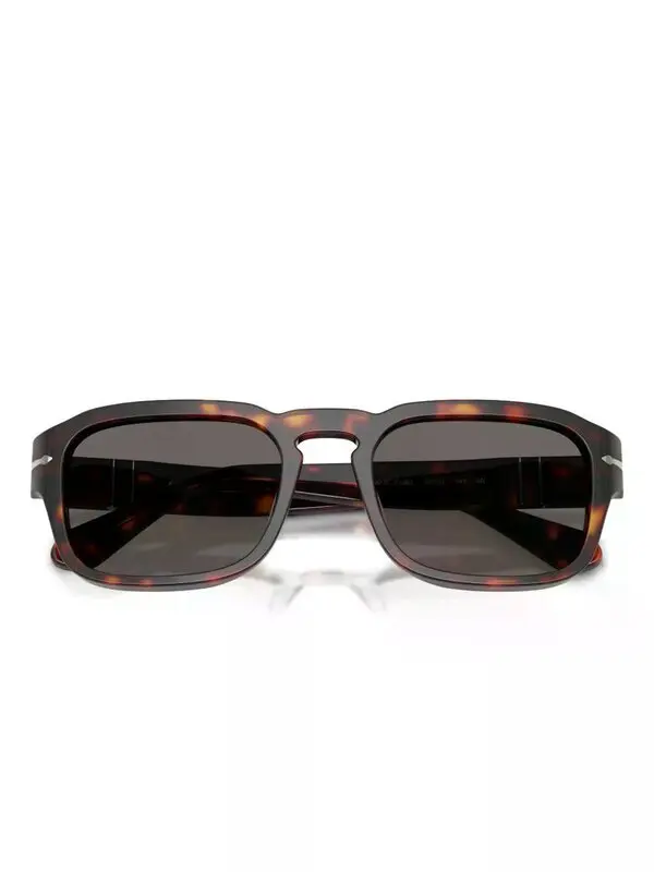 Persol Tortoiseshell Square Frame Sunglasses