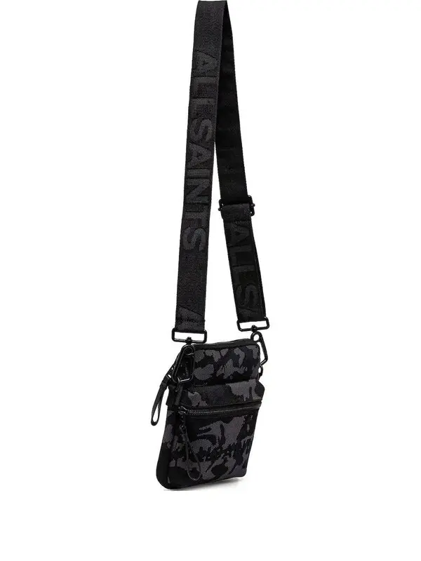ALLSAINTS Zip-fastening Messenger Bag - Black