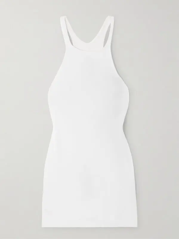 Rick Owens Cotton-jersey Racerback Tank