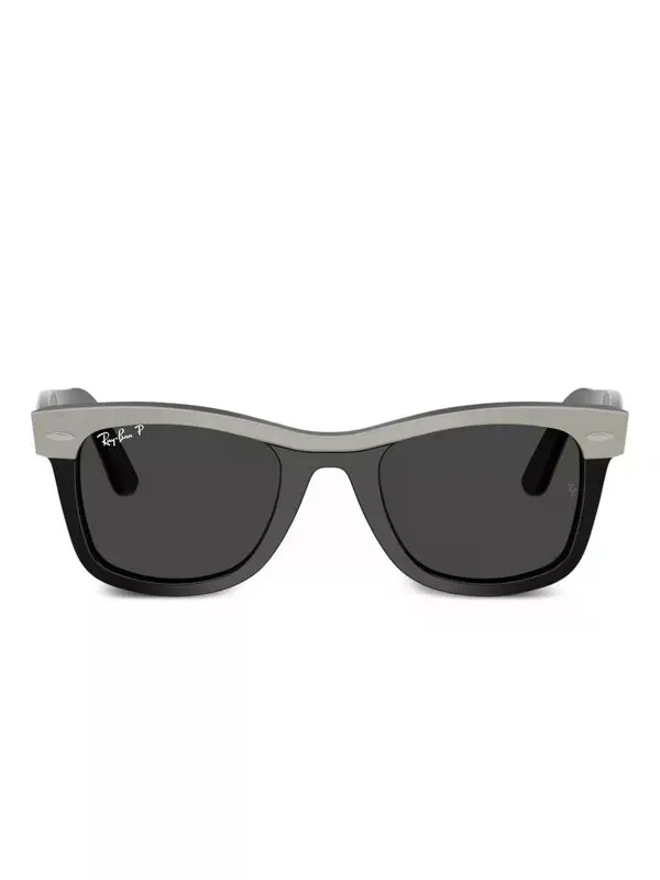 Ray-ban Wayfarer Street Square-frame Sunglasses - Black