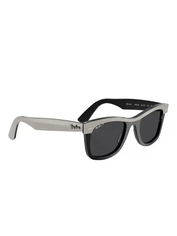 Ray-ban Wayfarer Street Square-frame Sunglasses - Grey