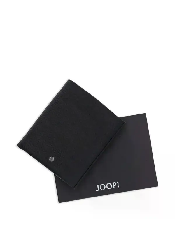 JOOP! Textured Leather Wallet - Black