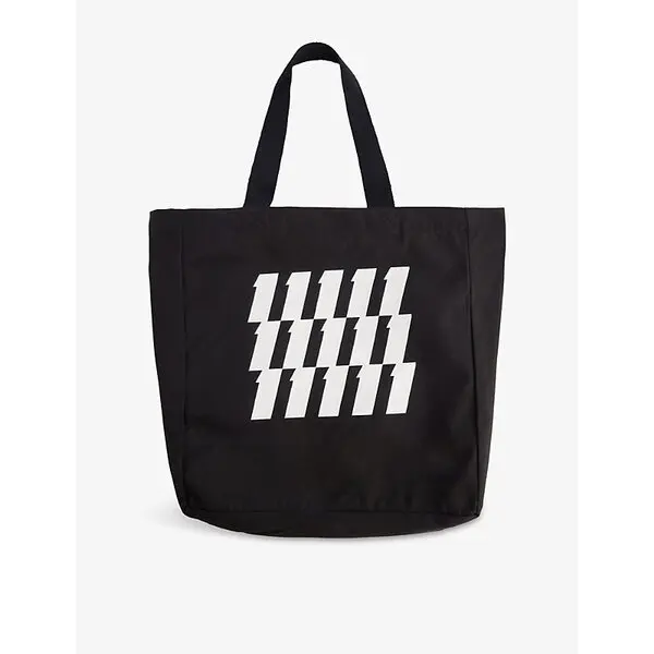 THE BBC Bbc X Summer Of Sound Radio 1 Cotton Tote Bag - Black