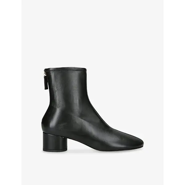 Dear Frances Harlie Heeled Leather Ankle Boots